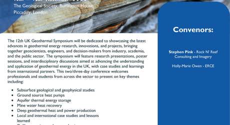 12th UK Geothermal Symposium - Energy Group | The Geological Society of ...
